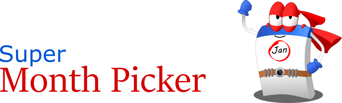 Super Month Picker The Super Month Picker Is A Fantastic Plugin For Choosing Months And Years